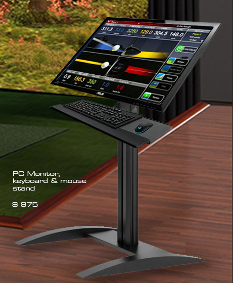 PC monitor stands and kiosks